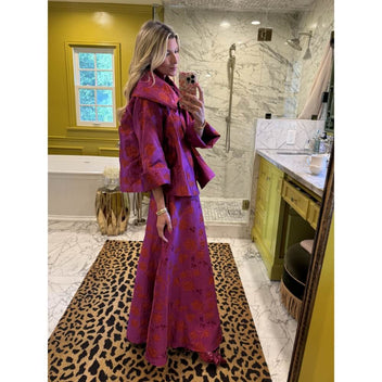 Cropped Grace Coat - Rani Pink – BURU