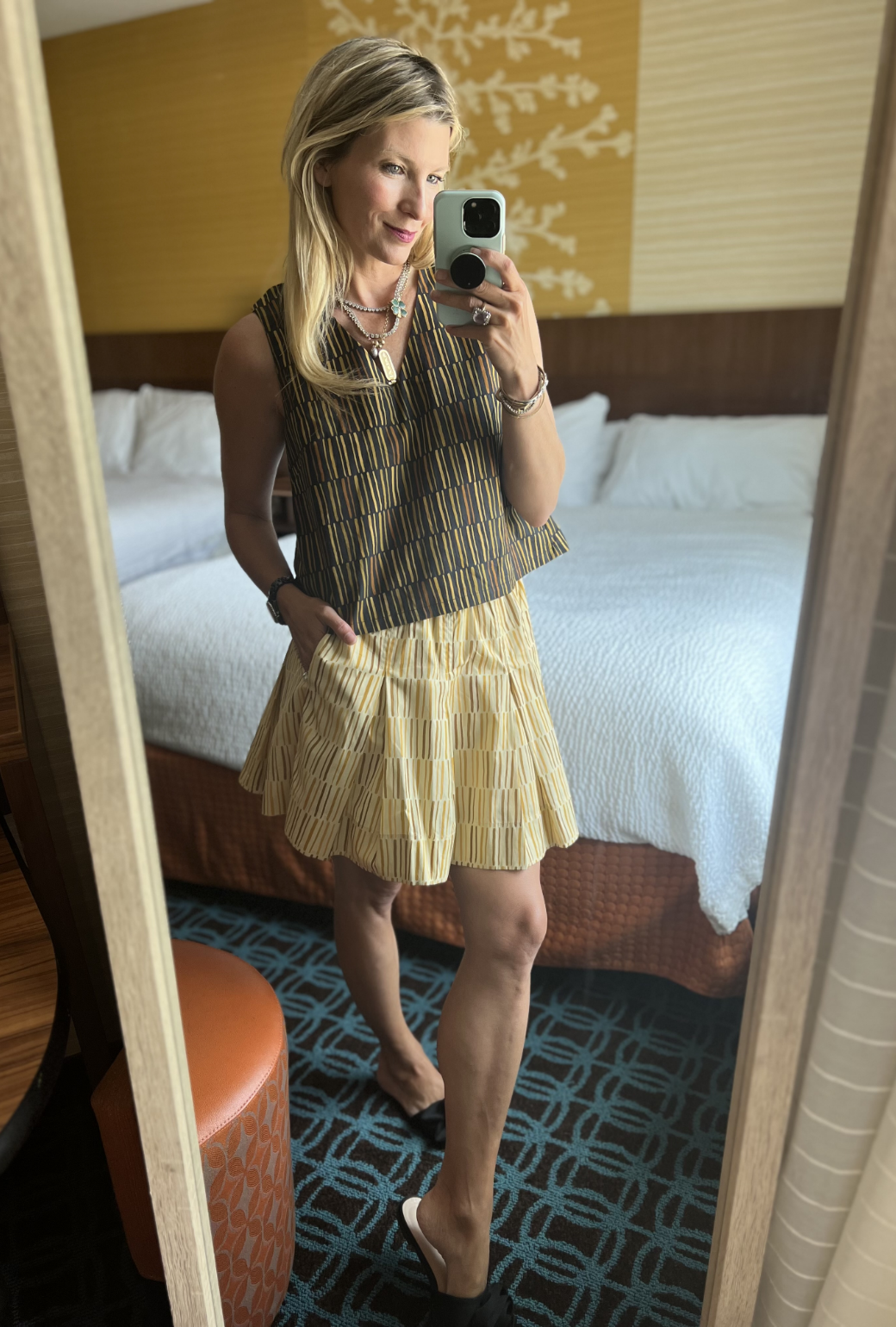 Smocked MINI Skirt - Matchstick – BURU