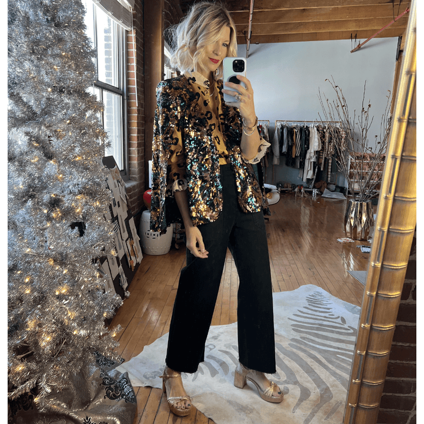 Sparkle Cape - Gold & Green – BURU