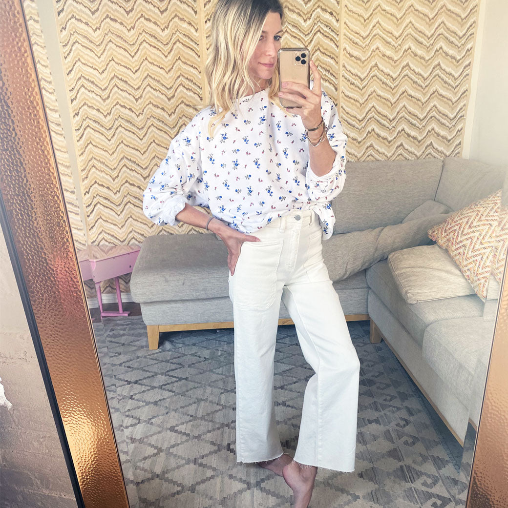 High Rise Sailor Jeans – BURU